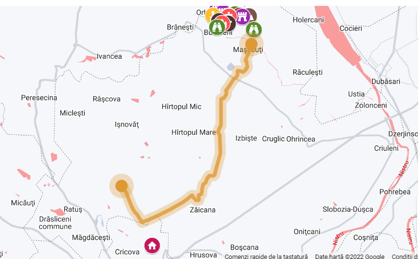 Raionul Criuleni este străbătut de cinci trasee turistice pentru ...